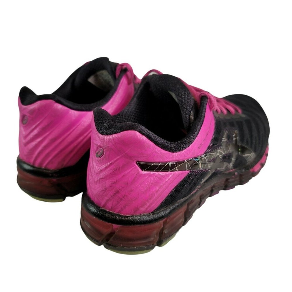 Rare Asics Gel Quantum 180 Running Shoes Pink Black W… - Gem